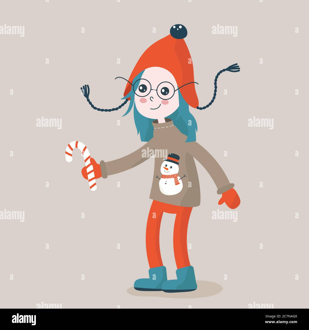 New year doodle design Stock Vector Images - Alamy