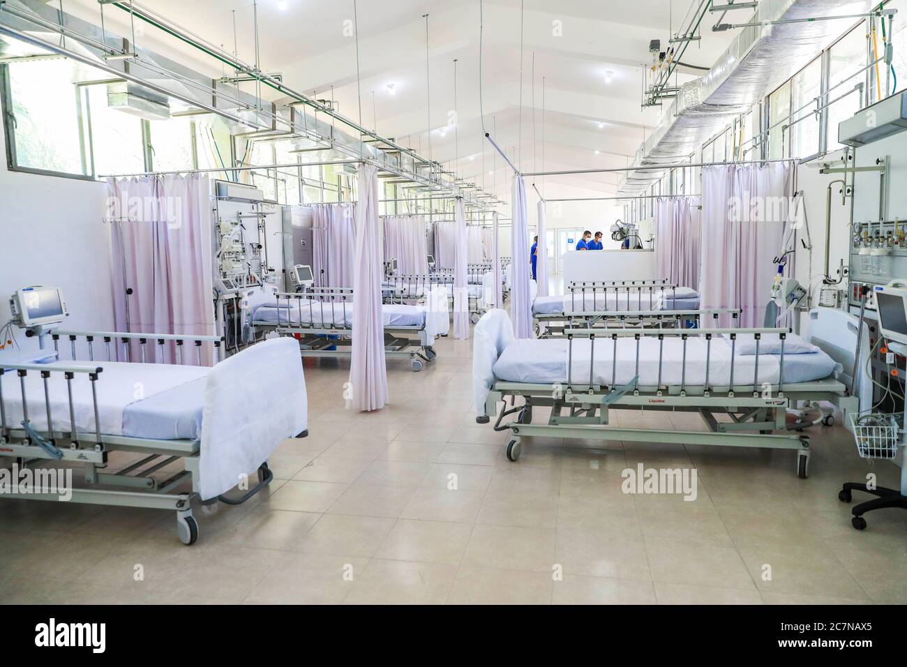 HERMOSILLO, MEXICO - JULY 17 : Inauguration of the operational unit of ...