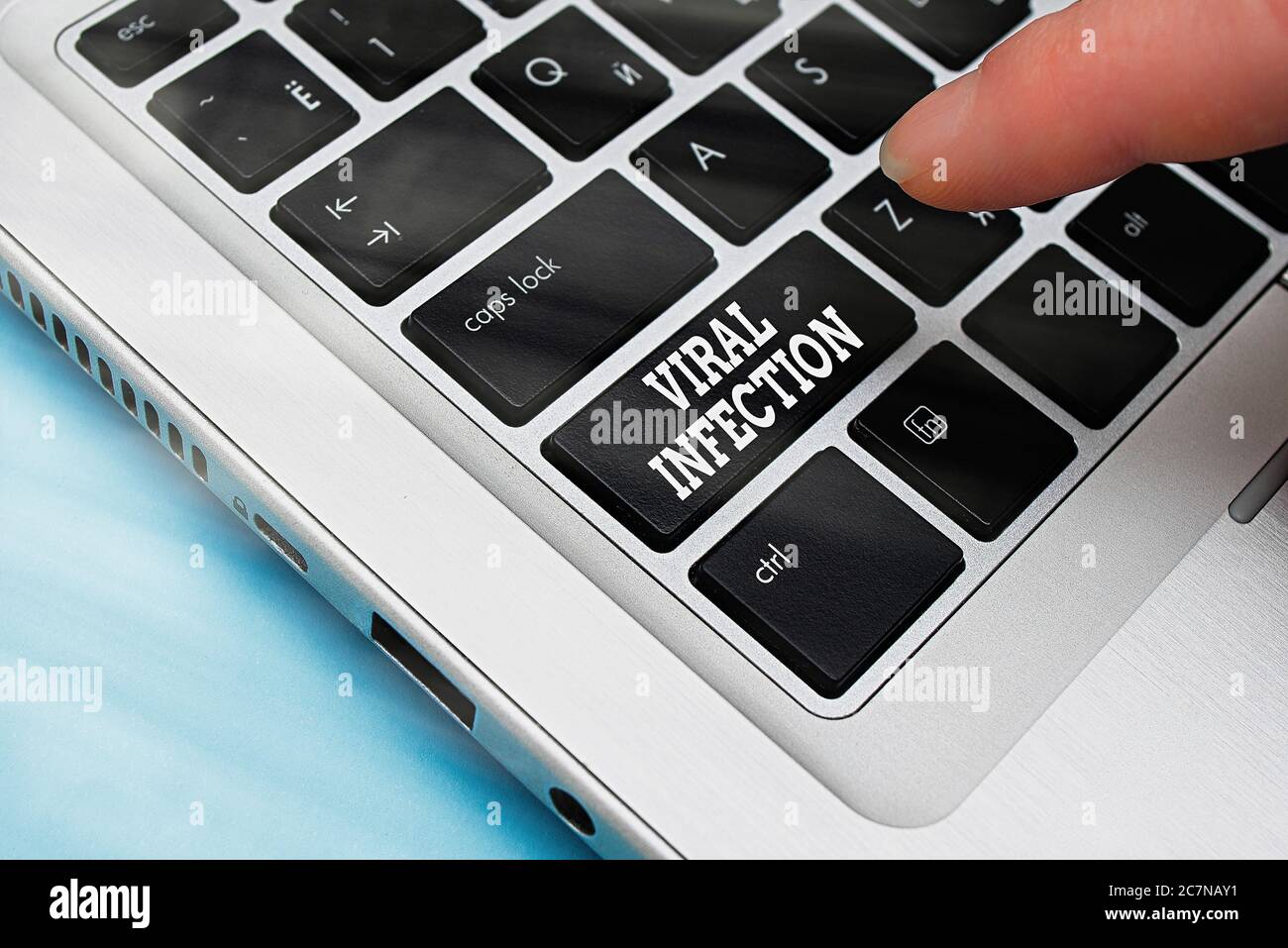 Handwriting text Viral Infection. Conceptual photo Specific attack of ...