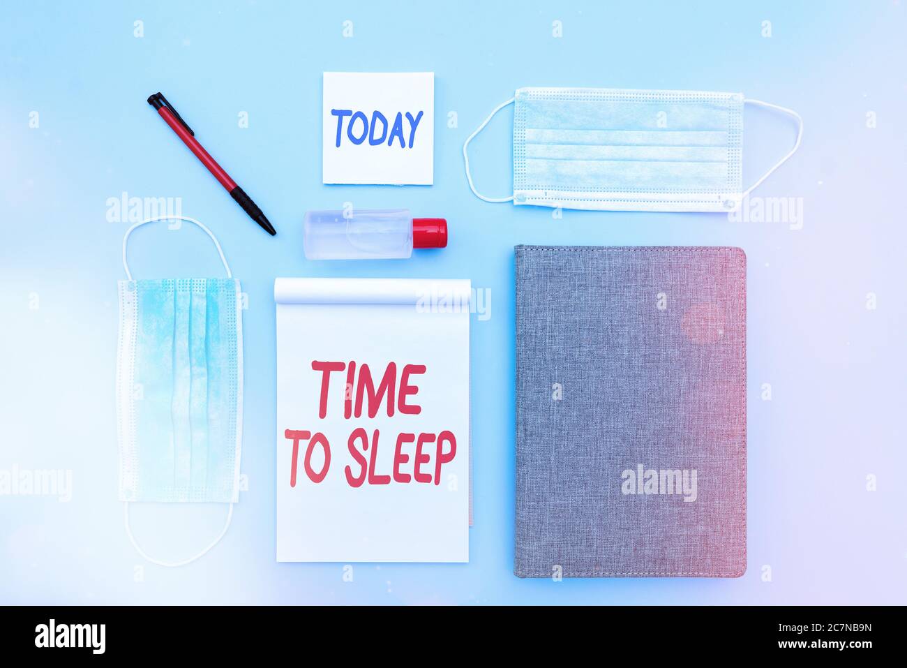 Handwriting text writing Time To Sleep. Conceptual photo a natural ...