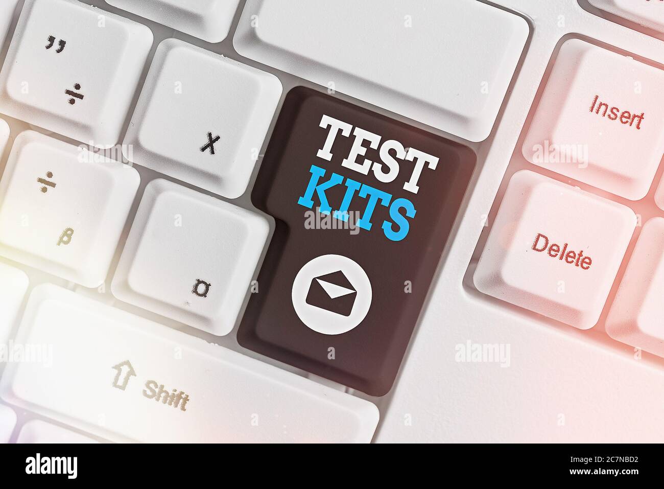 Word writing text Test Kits. Business photo showcasing tools used to ...