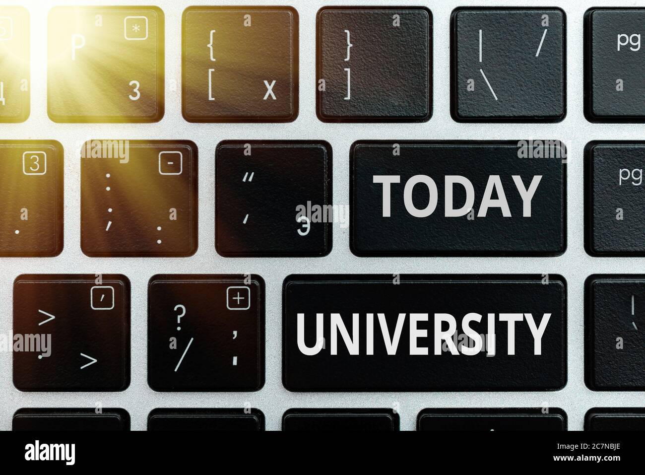 Handwriting text University. Conceptual photo an educational ...