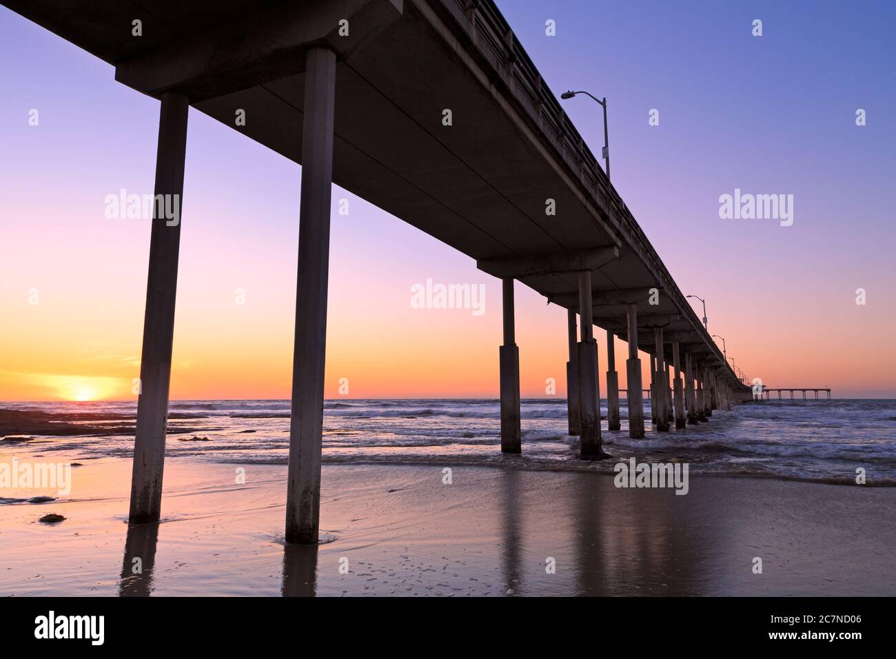 Ocean Beach Pier, San Diego, California, USA Stock Photo - Alamy