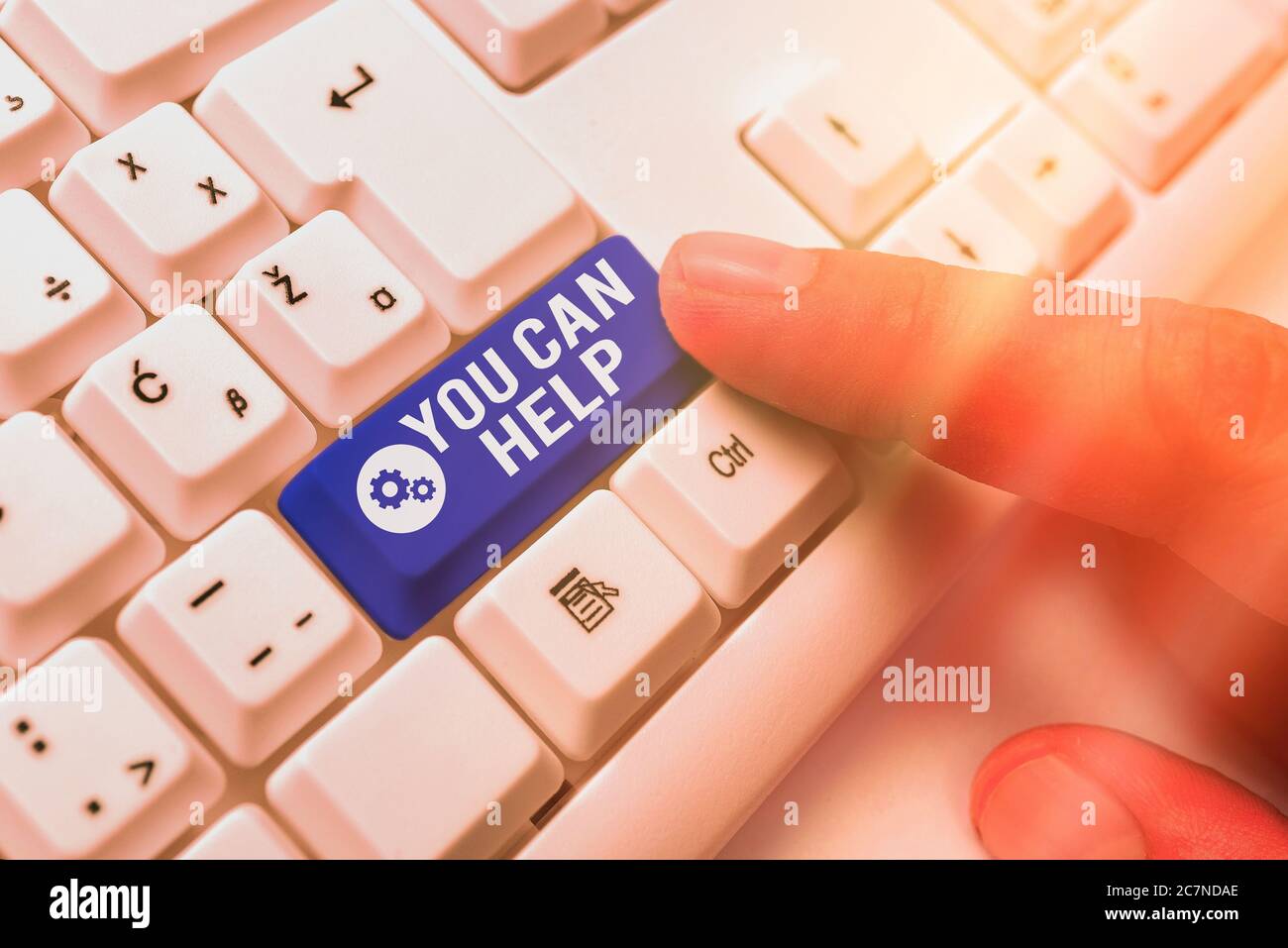 Word writing text You Can Help. Business photo showcasing do something ...