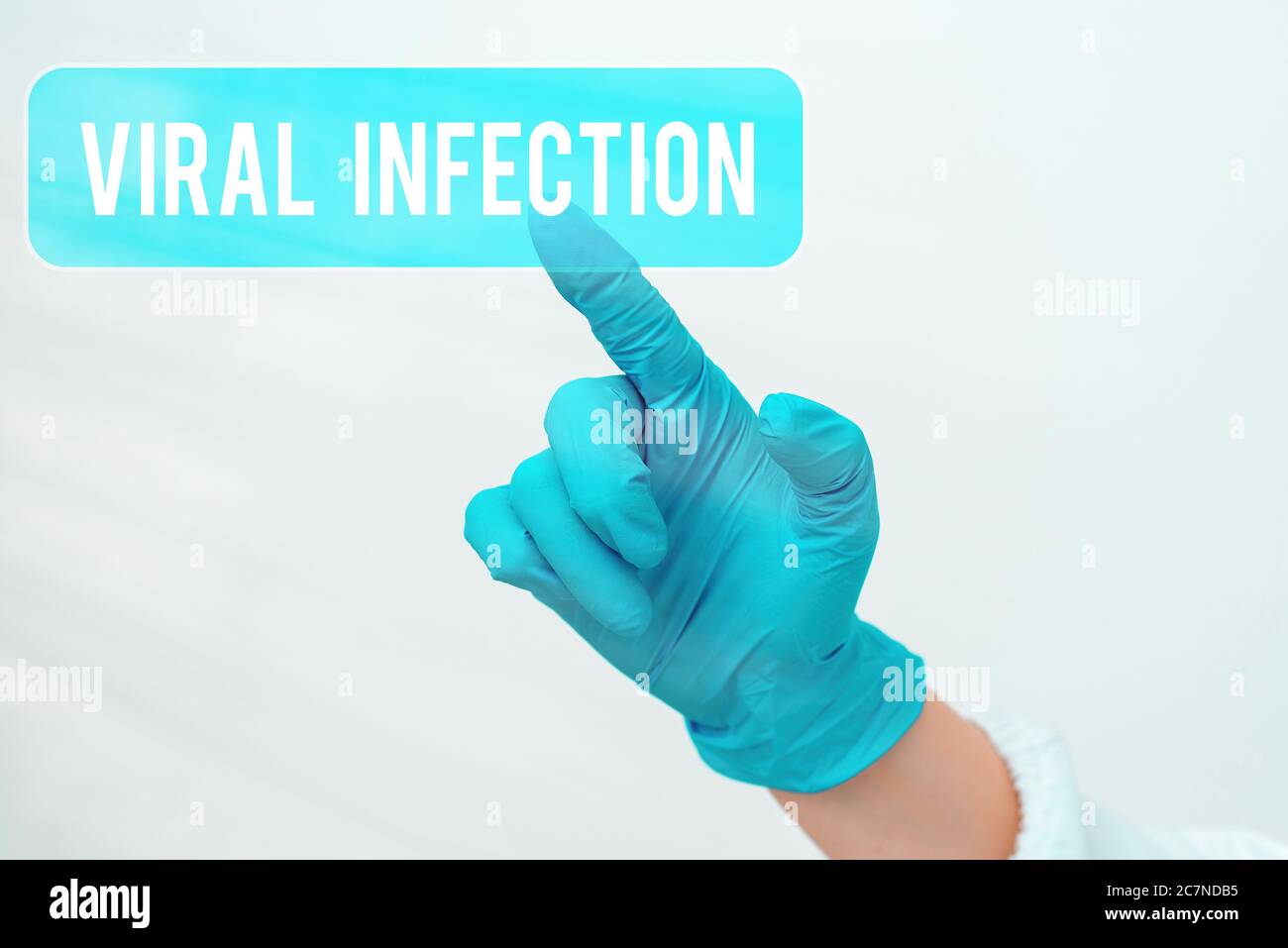 Handwriting text Viral Infection. Conceptual photo Specific attack of ...