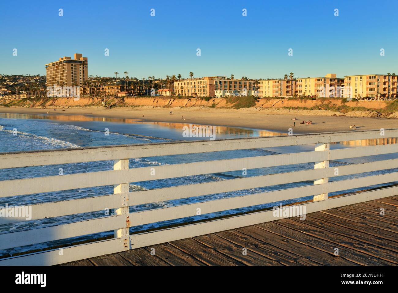 Crystal Pier, Pacific Beach, San Diego, California, USA Stock Photo - Alamy