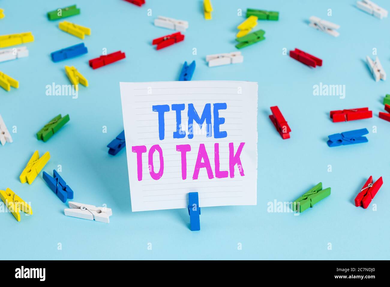 Word writing text Time To Talk. Business photo showcasing to discuss ...