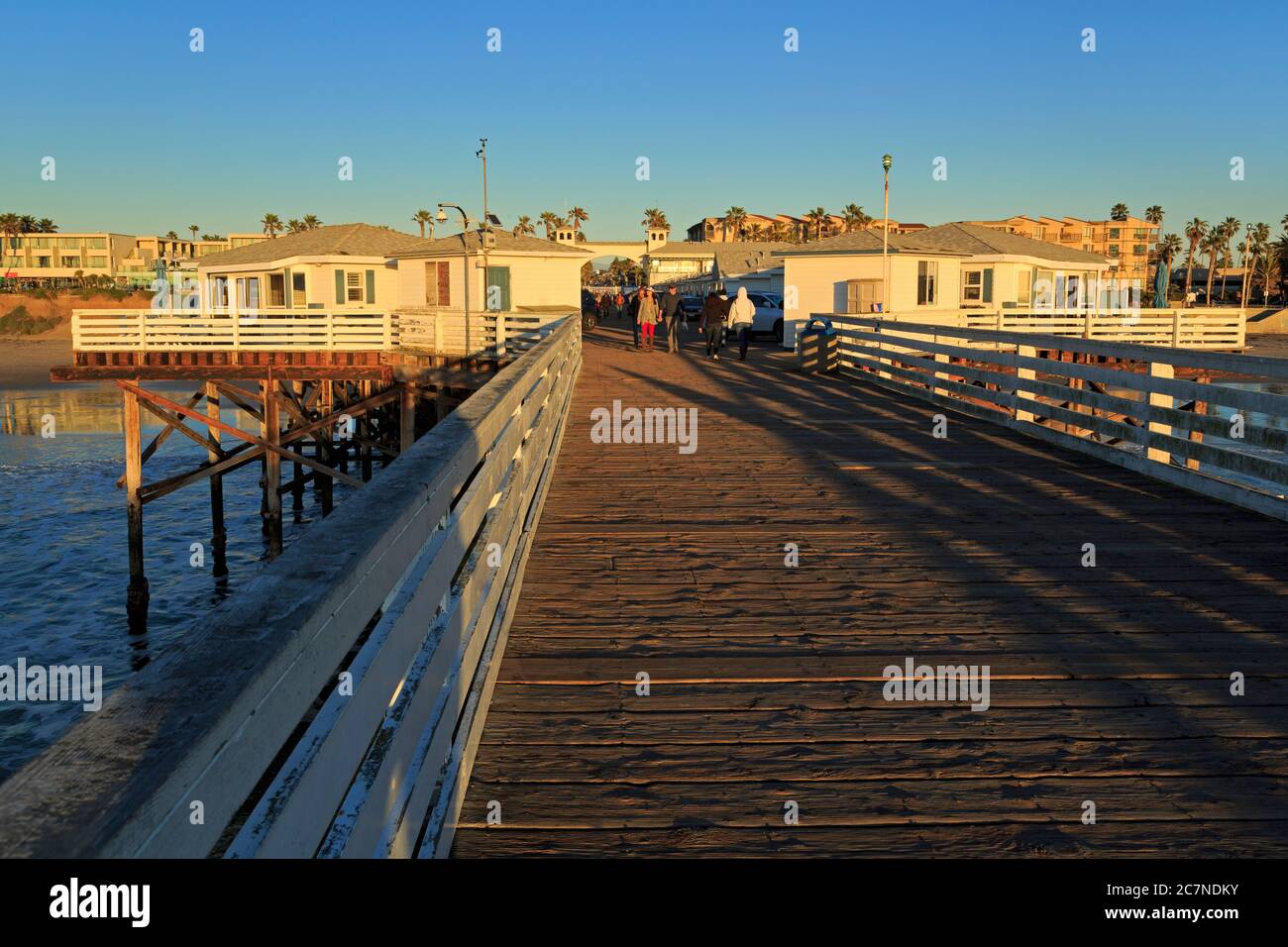 Crystal Pier, Pacific Beach, San Diego, California, USA Stock Photo - Alamy