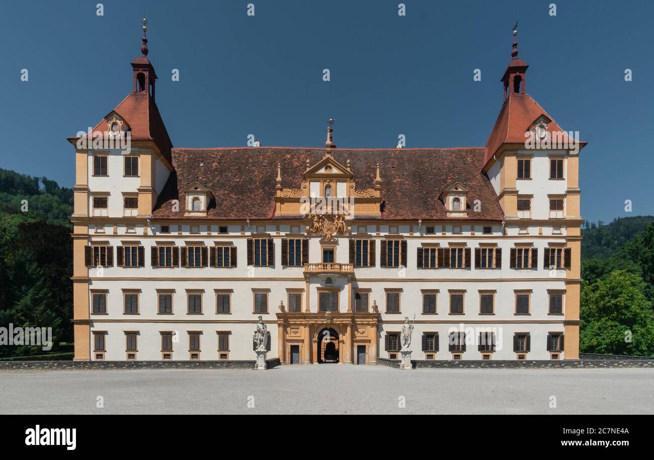 Beautiful Eggenberg castle in Graz Austria Stock Photo - Alamy