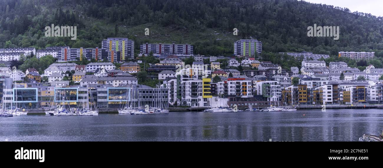Bergen panoramic winter hi-res stock photography and images - Alamy
