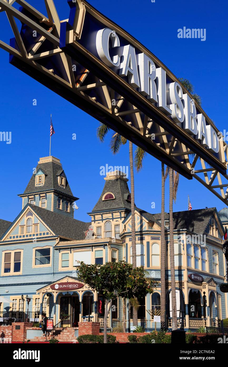 Carlsbad village hi-res stock photography and images - Alamy
