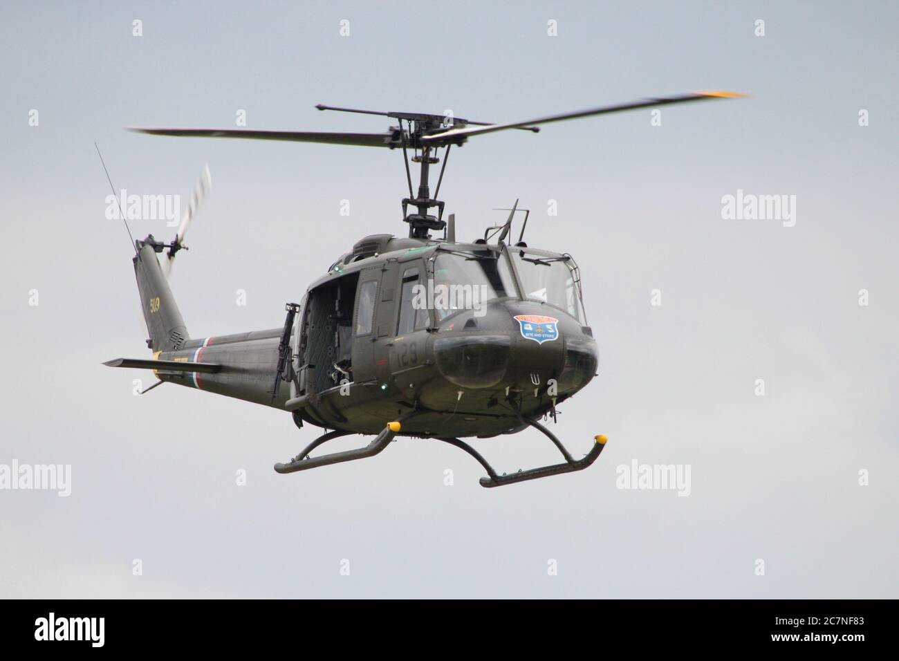 G-UHIH, a privately-owned Bell UH-1H Iroquis helicopter (formerly 72 ...