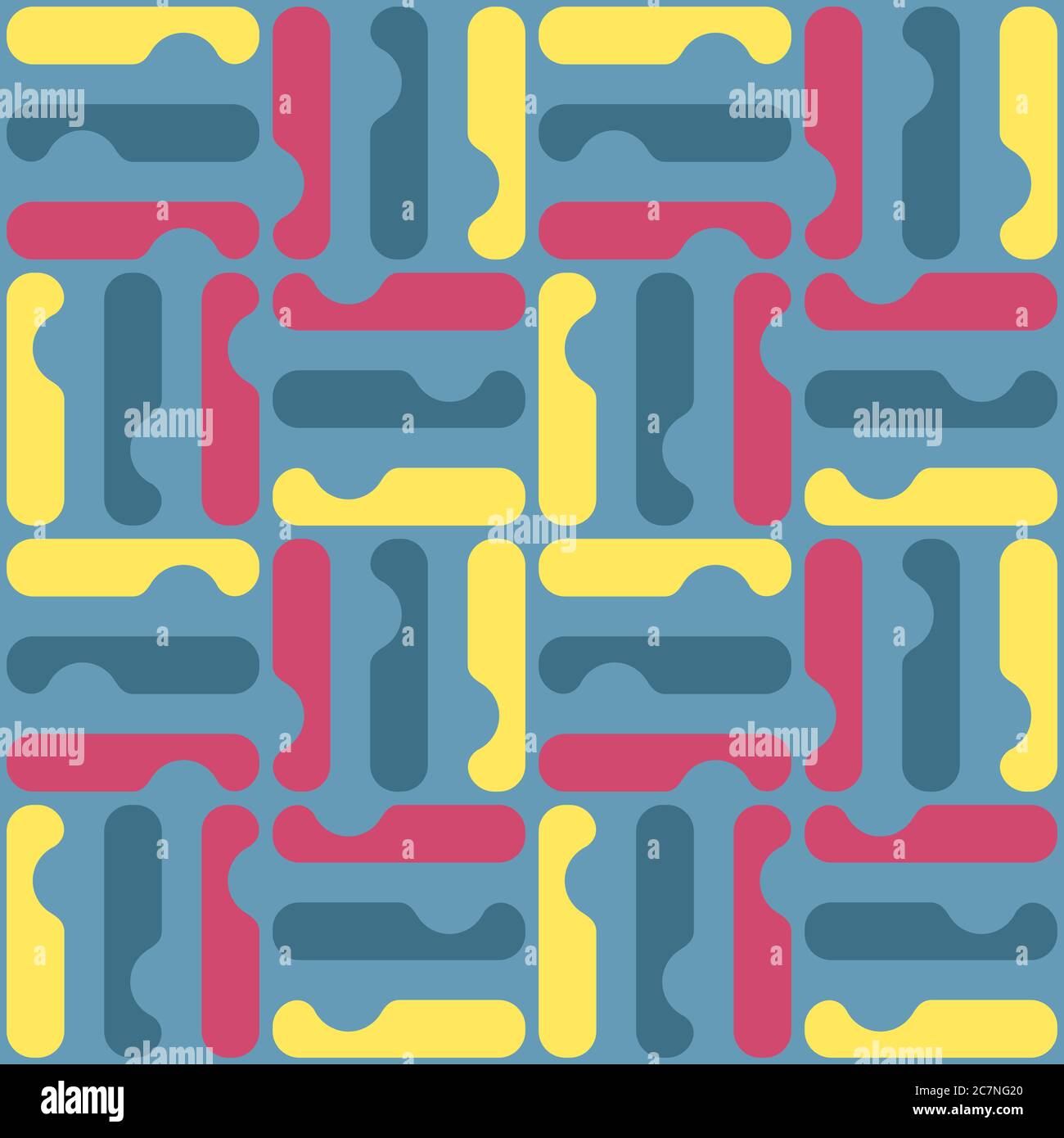 Simple flat seamless pattern will attract attention and transform any ...