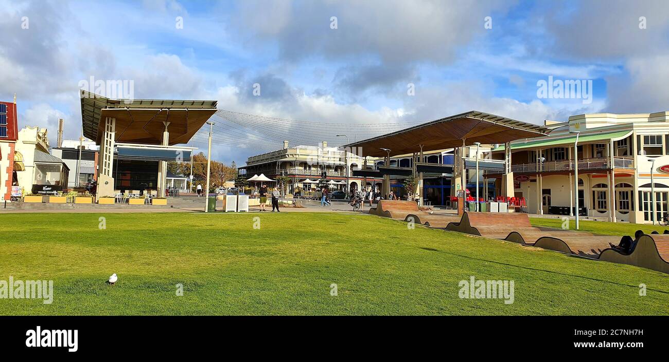 ADELAIDE, AUSTRALIA - Nov 15, 2019: Enjoying a day in South Australia ...
