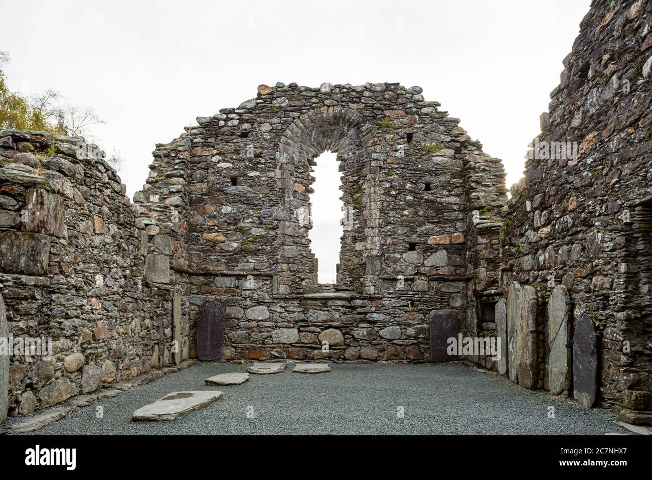 Cemetery glendalough ancient monastic hi-res stock photography and ...