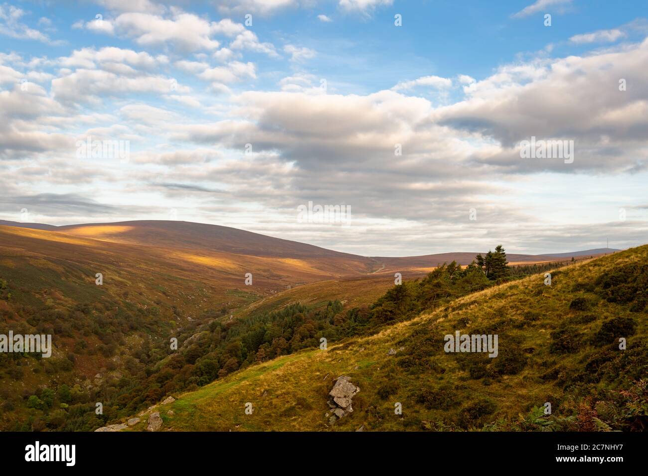 The Wicklow Mountains in Ireland Stock Photo - Alamy
