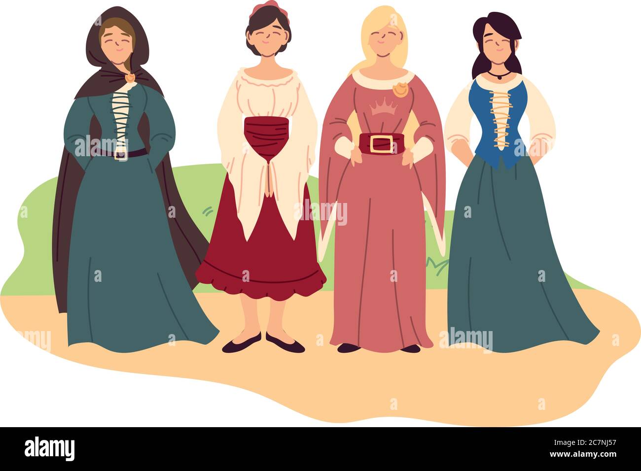 Medieval Women High Resolution Stock Photography and Images - Alamy