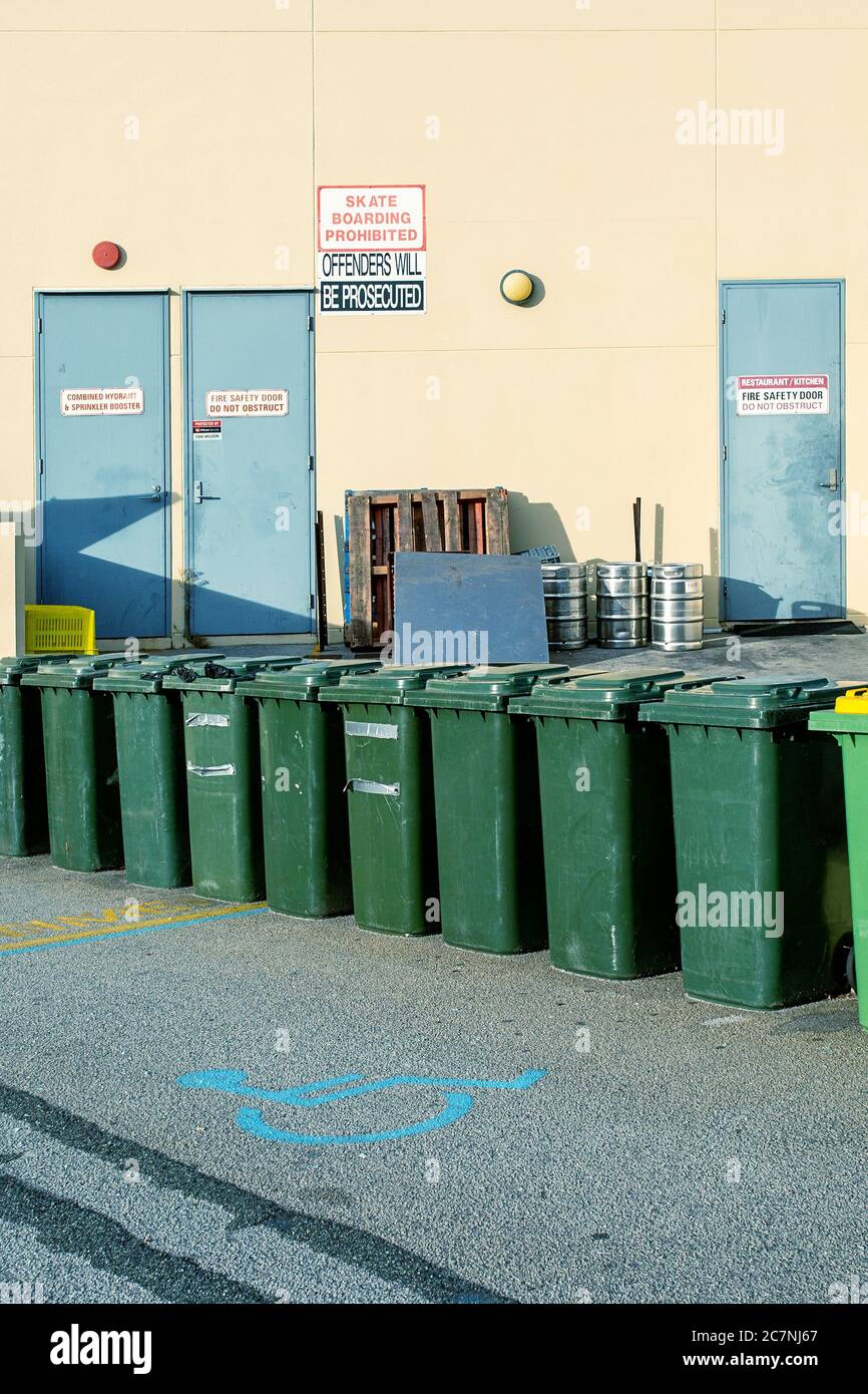 Industrial garbage bins hi-res stock photography and images - Alamy