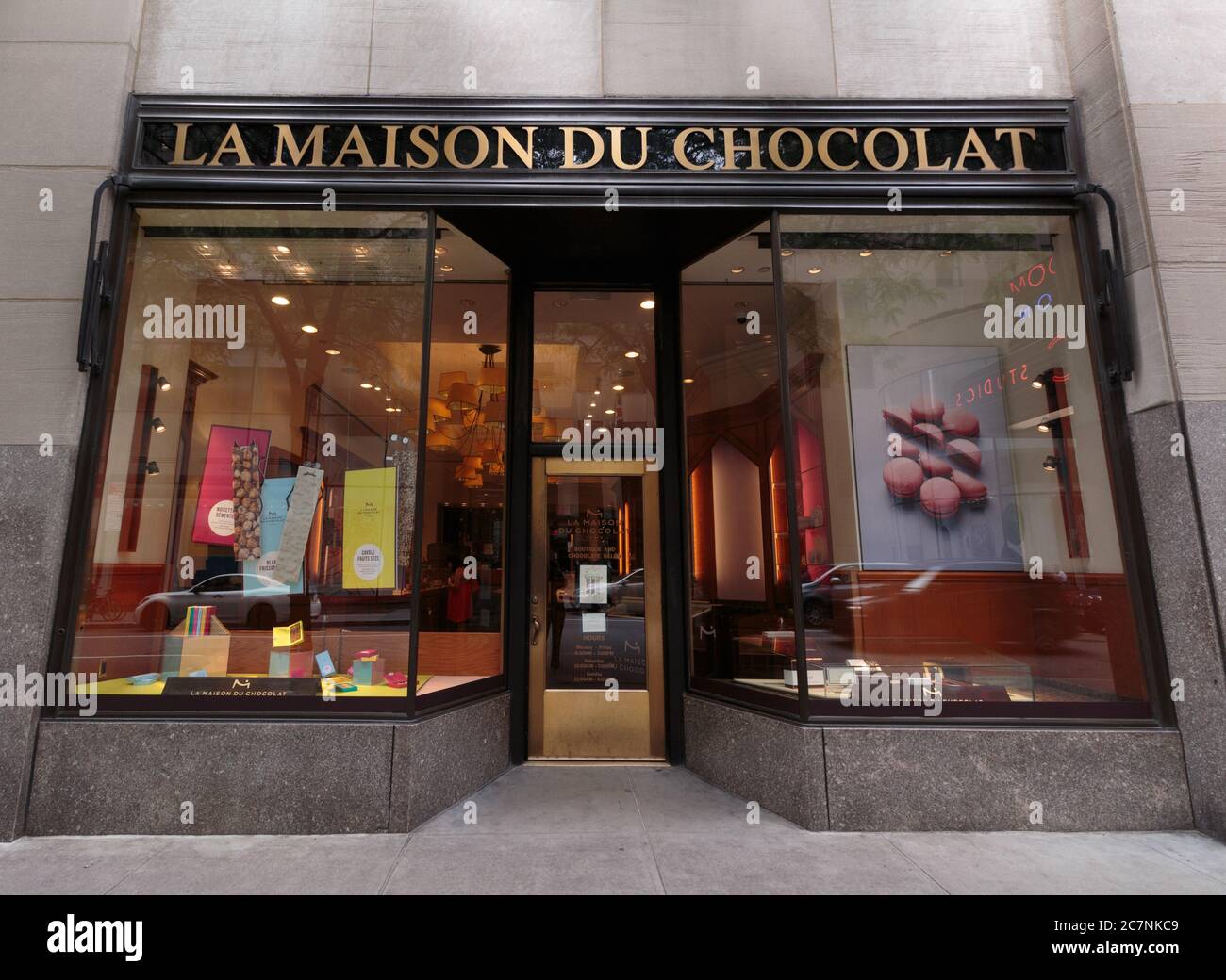 storefront to La Maison Du Chocolat in Rockefeller Center, a French ...
