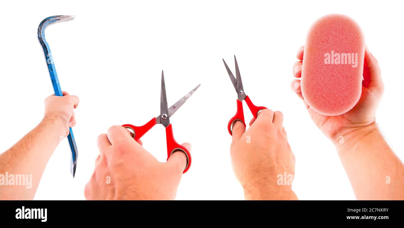 Sponge cutter hi-res stock photography and images - Alamy