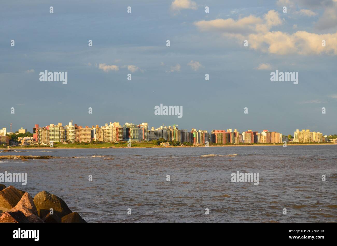 Buildings on beach captured hi-res stock photography and images - Alamy