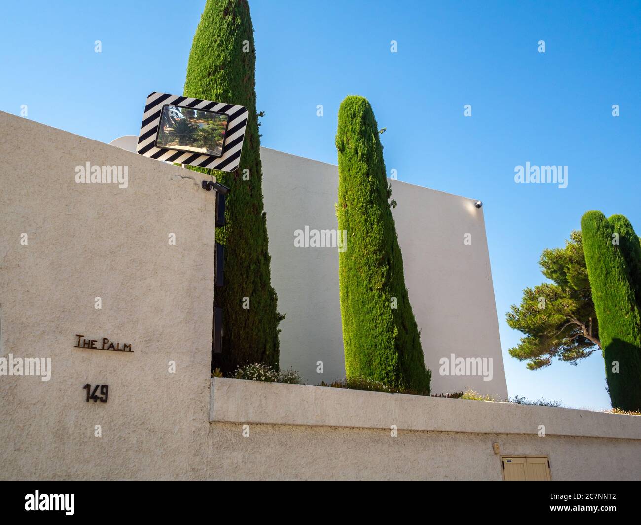 France french cypress trees hi-res stock photography and images - Alamy