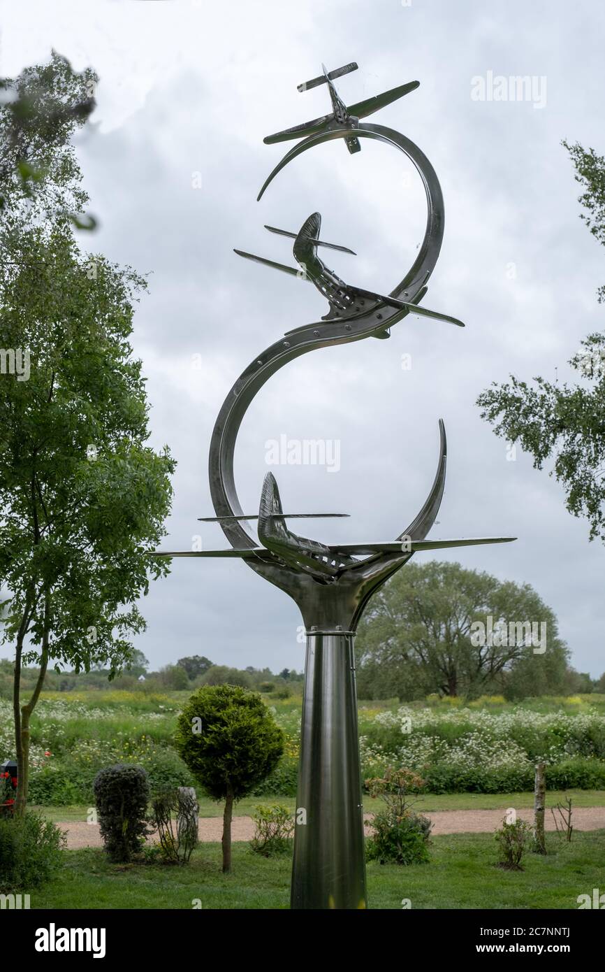 ALREWAS, UNITED KINGDOM - May 27, 2019: Sculpture in the National ...