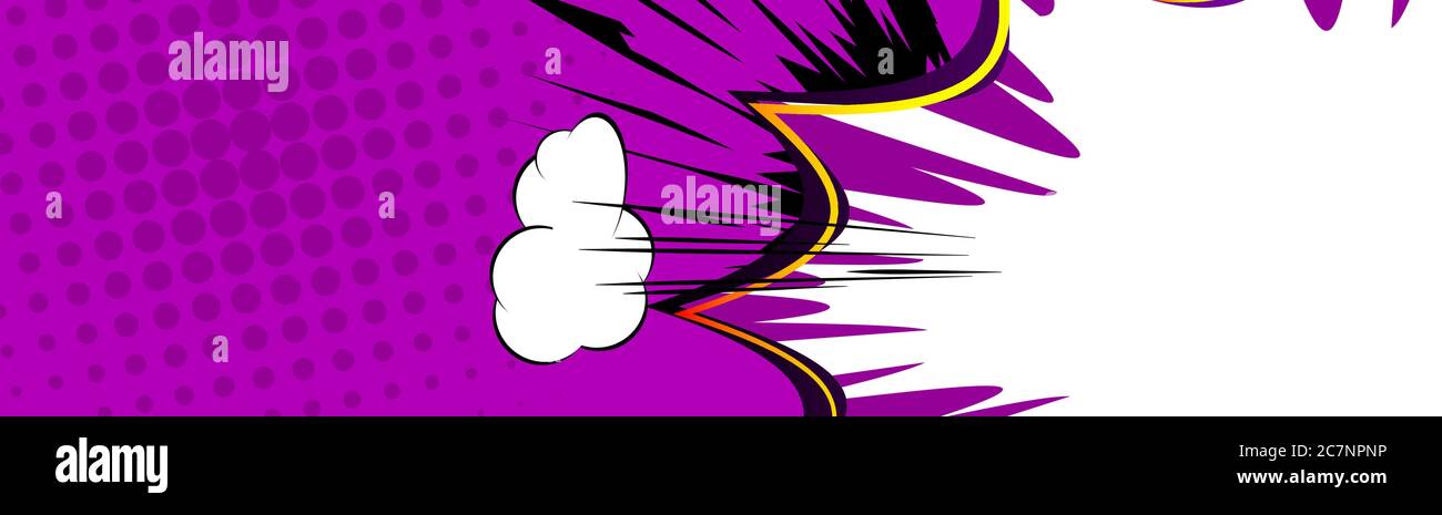 Cartoon design colored background. Comic book backdrop illustration ...