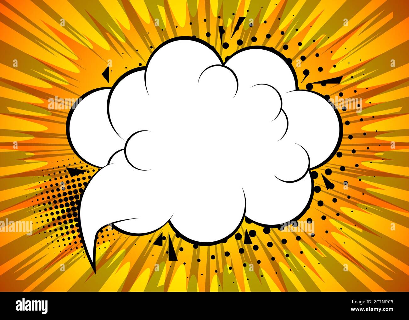 Cartoon design colored background. Comic book backdrop illustration ...