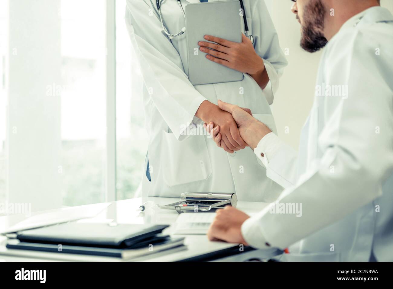 Hospital nursing meeting hi-res stock photography and images - Alamy