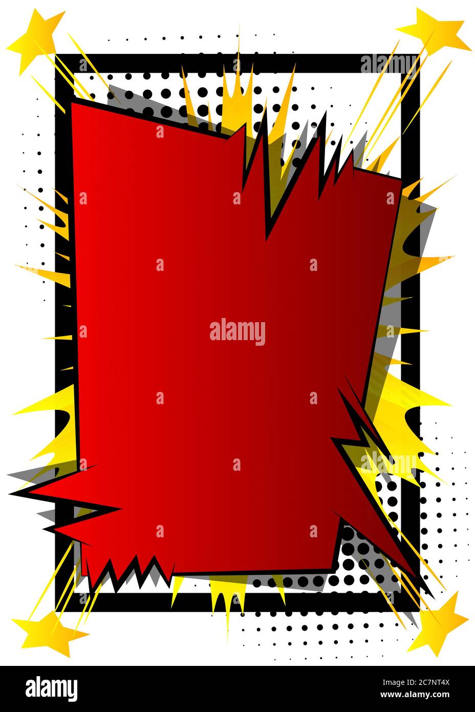Cartoon design colored background. Comic book backdrop illustration ...