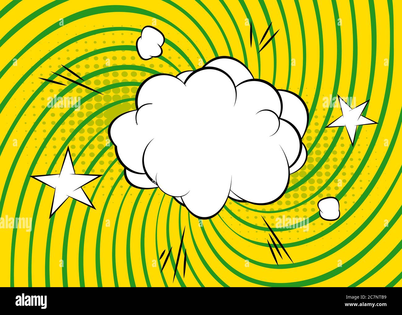 Cartoon design colored background. Comic book backdrop illustration ...