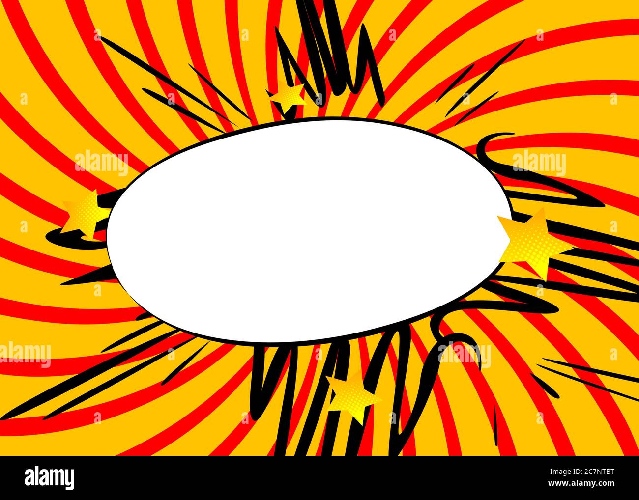 Cartoon design colored background. Comic book backdrop illustration ...