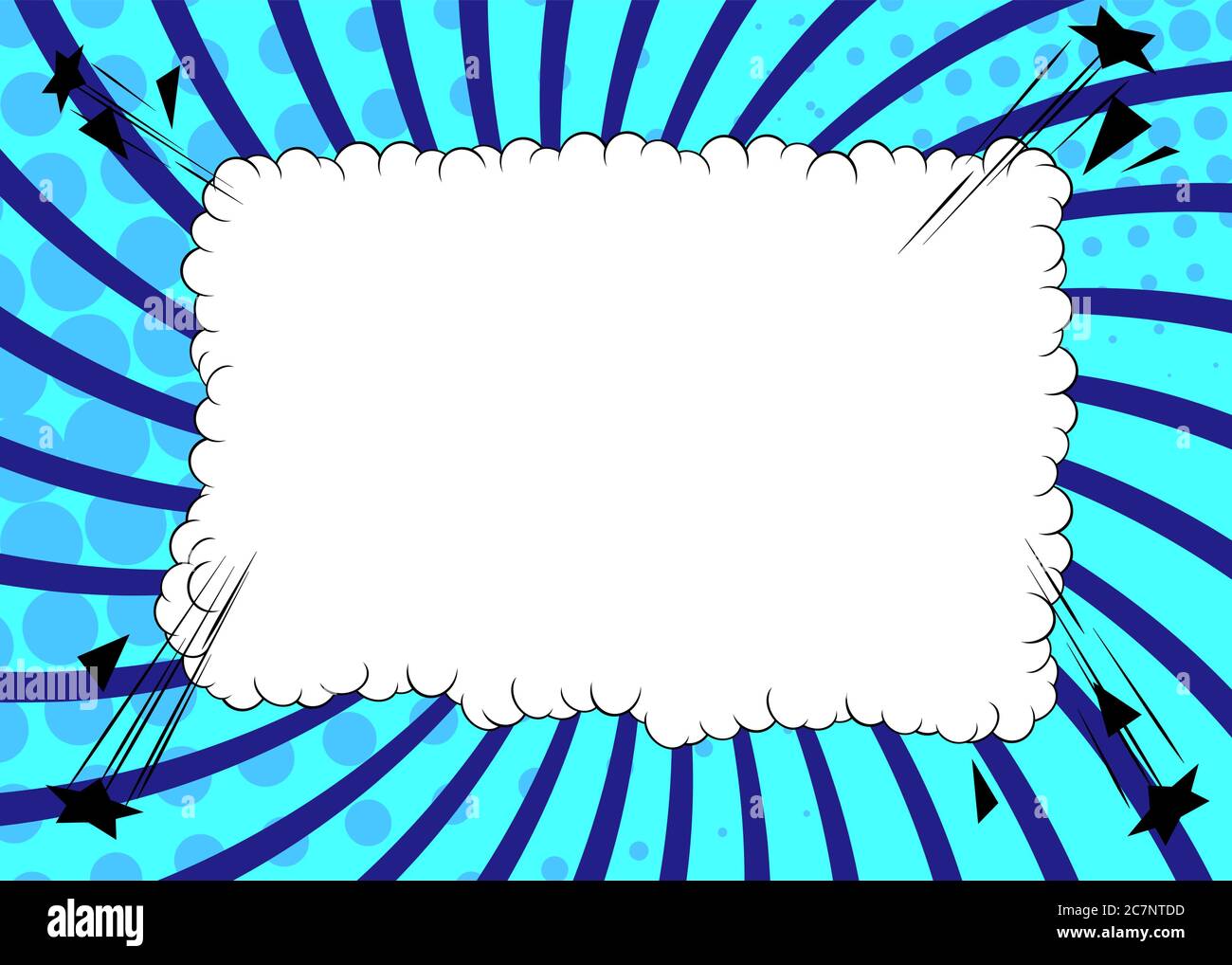 Cartoon design colored background. Comic book backdrop illustration ...