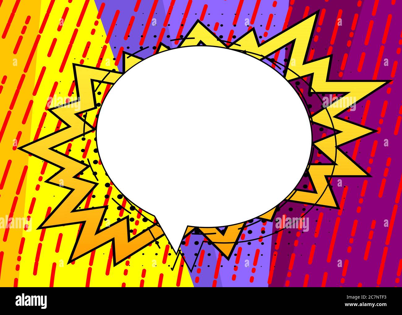 Cartoon design colored background. Comic book backdrop illustration ...