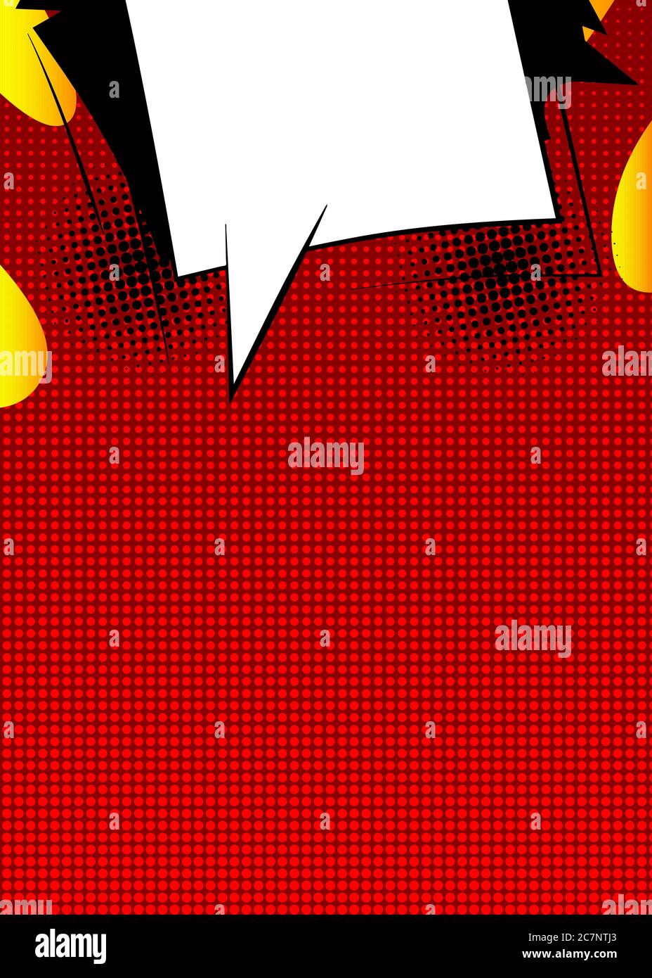 Cartoon design colored background. Comic book backdrop illustration ...