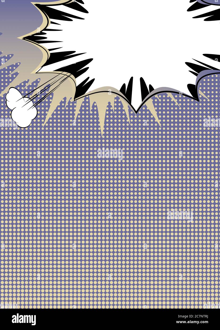 Cartoon design colored background. Comic book backdrop illustration ...