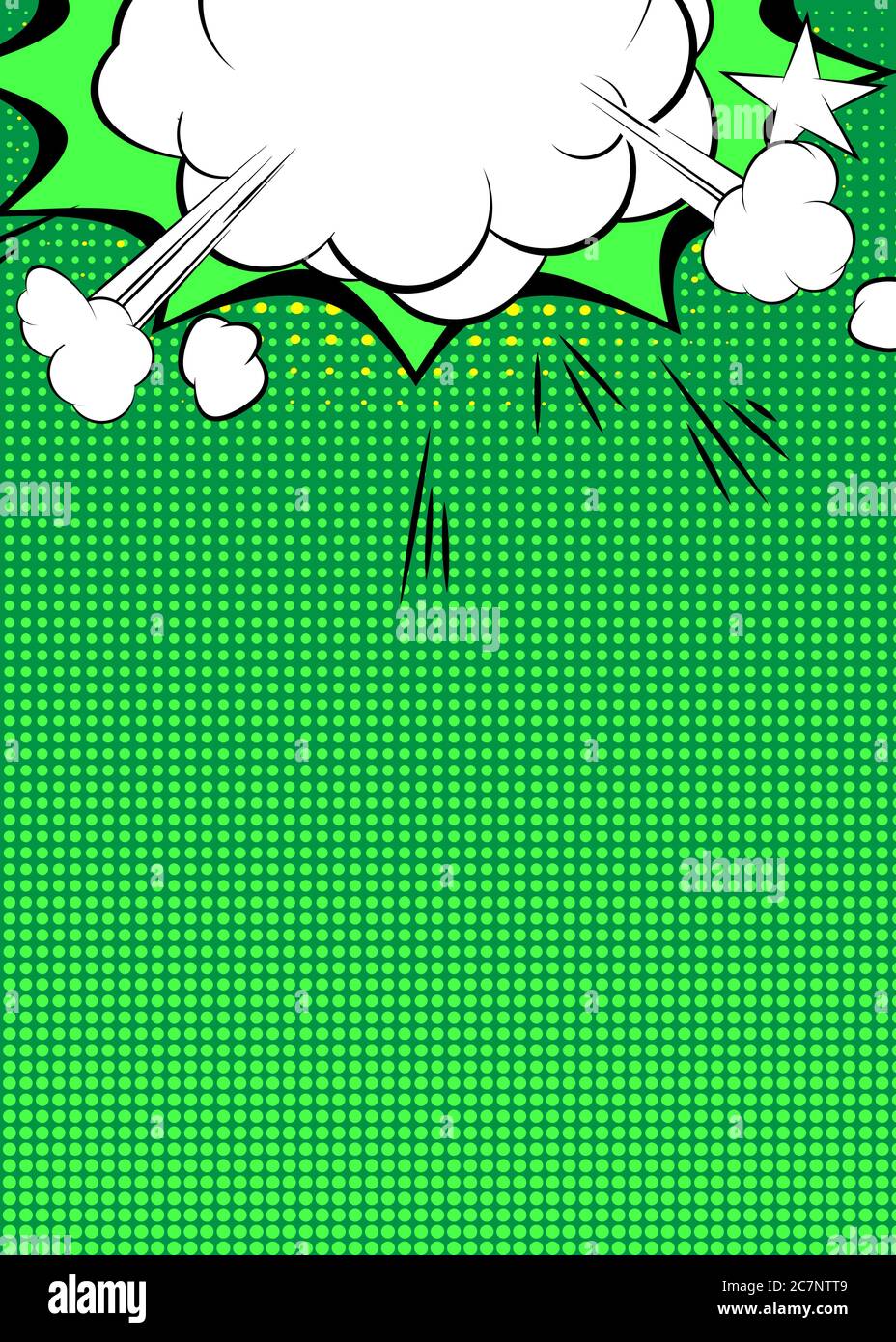 Cartoon design colored background. Comic book backdrop illustration ...