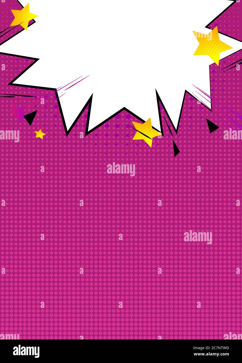 Cartoon design colored background. Comic book backdrop illustration ...