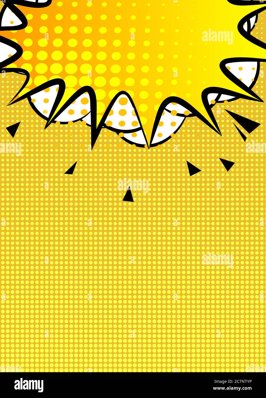 Cartoon design colored background. Comic book backdrop illustration ...