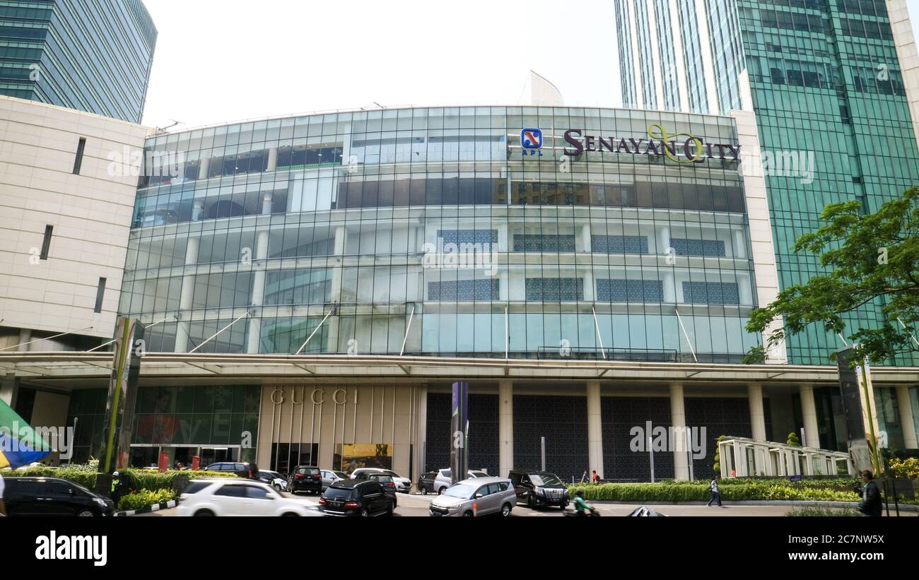 Jakarta, Indonesia - January 12, 2019: Senayan City, also often known ...