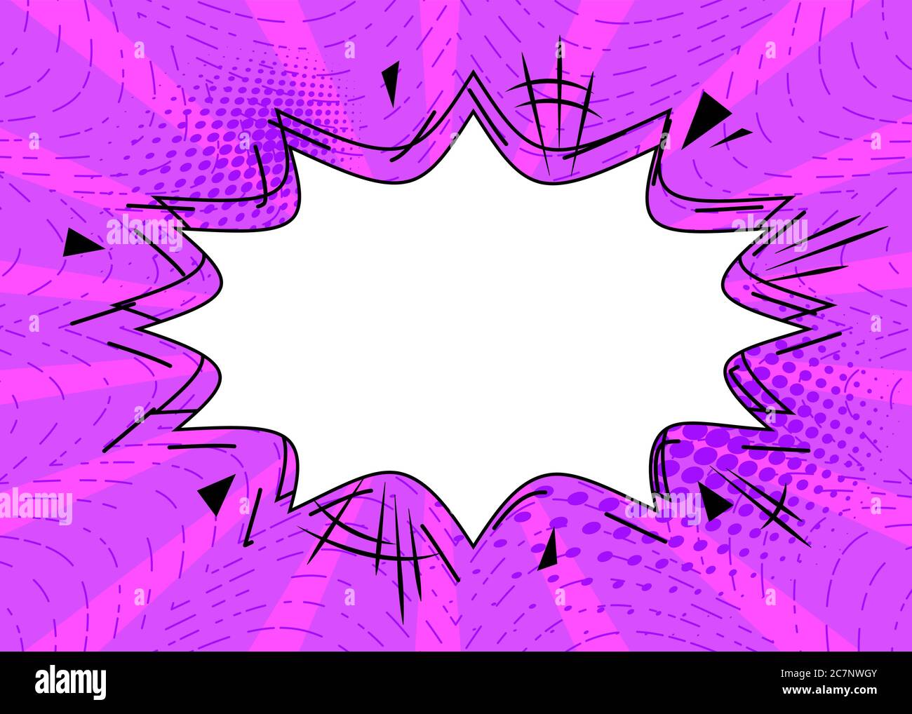 Cartoon design colored background. Comic book backdrop illustration ...