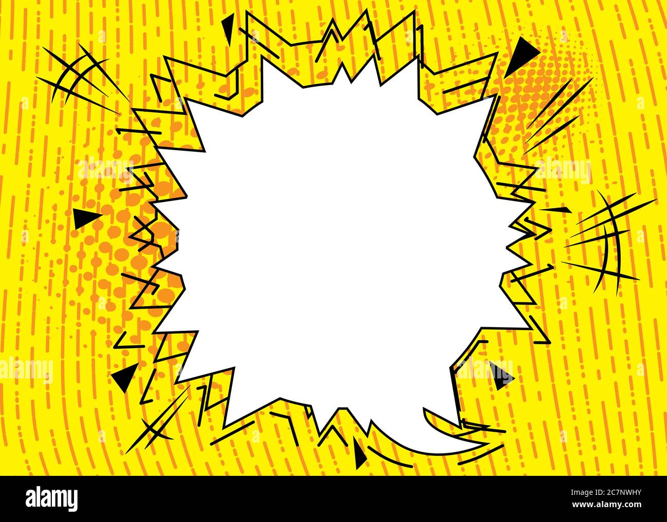Cartoon design colored background. Comic book backdrop illustration ...