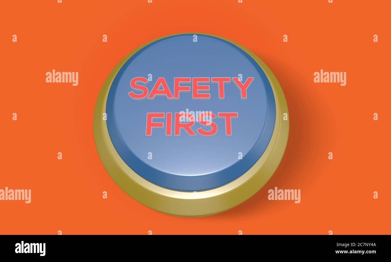 Safety first icon hi-res stock photography and images - Alamy