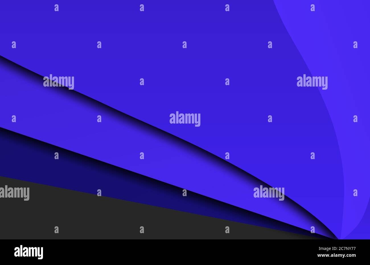 Elegant abstract design material wallpaper in premium blue color Stock ...