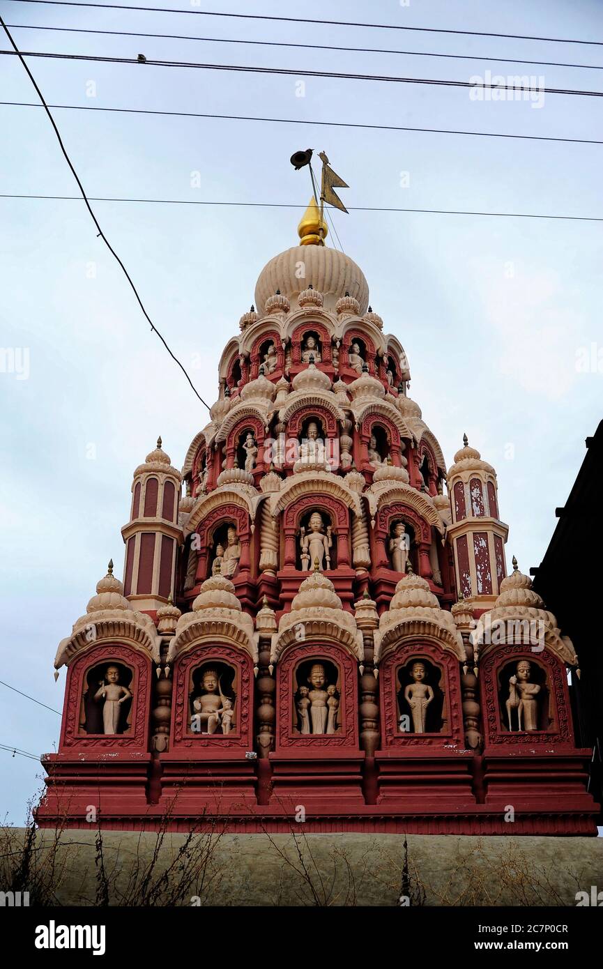 Details of Vishnus temple known as Bhagwant temple in Barshi village in ...