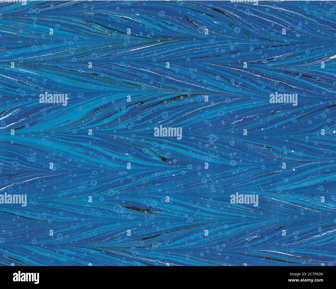 Handmade blue wave marble background,design Stock Photo - Alamy