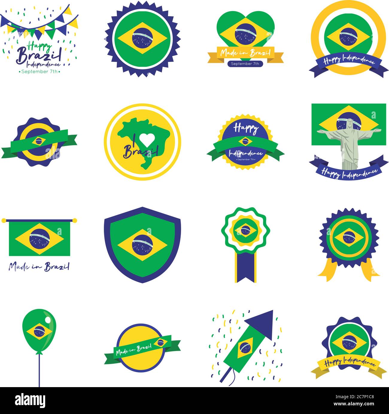 Brazilian flag globe map Stock Vector Images - Alamy