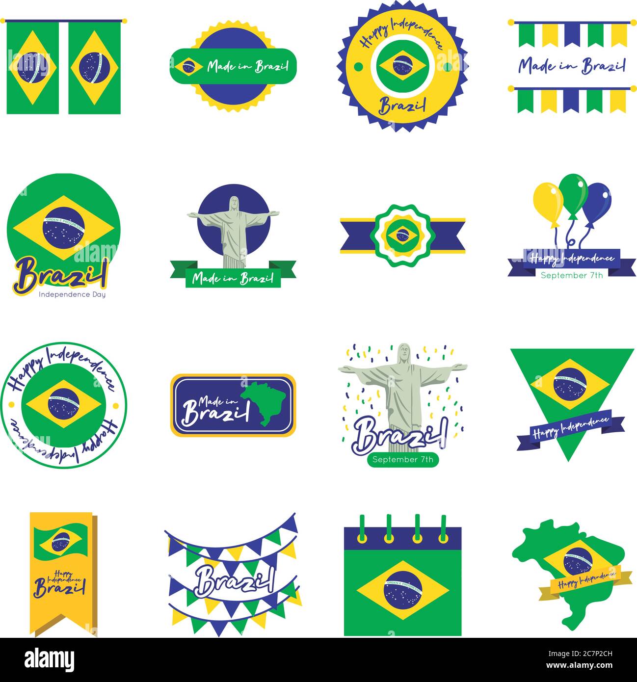 Brazilian flag globe map Stock Vector Images - Alamy