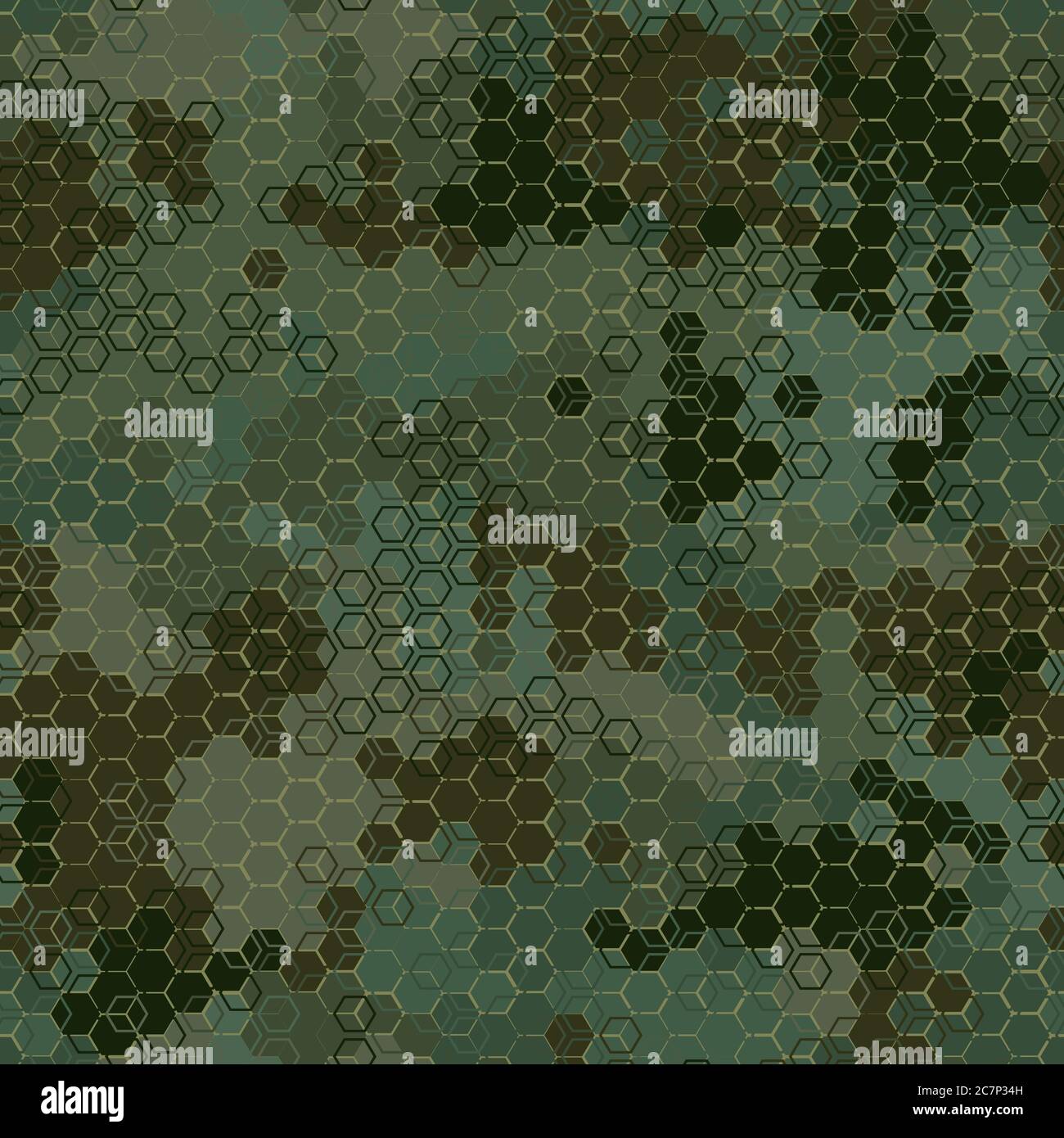 Texture military camouflage seamless pattern. Abstract army vector ...